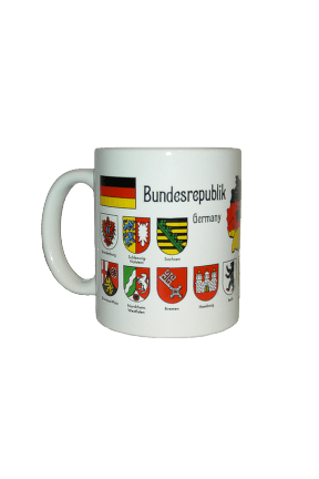 German Coffee Mugs- Fehrenbach Black Forest Clocks and Gifts