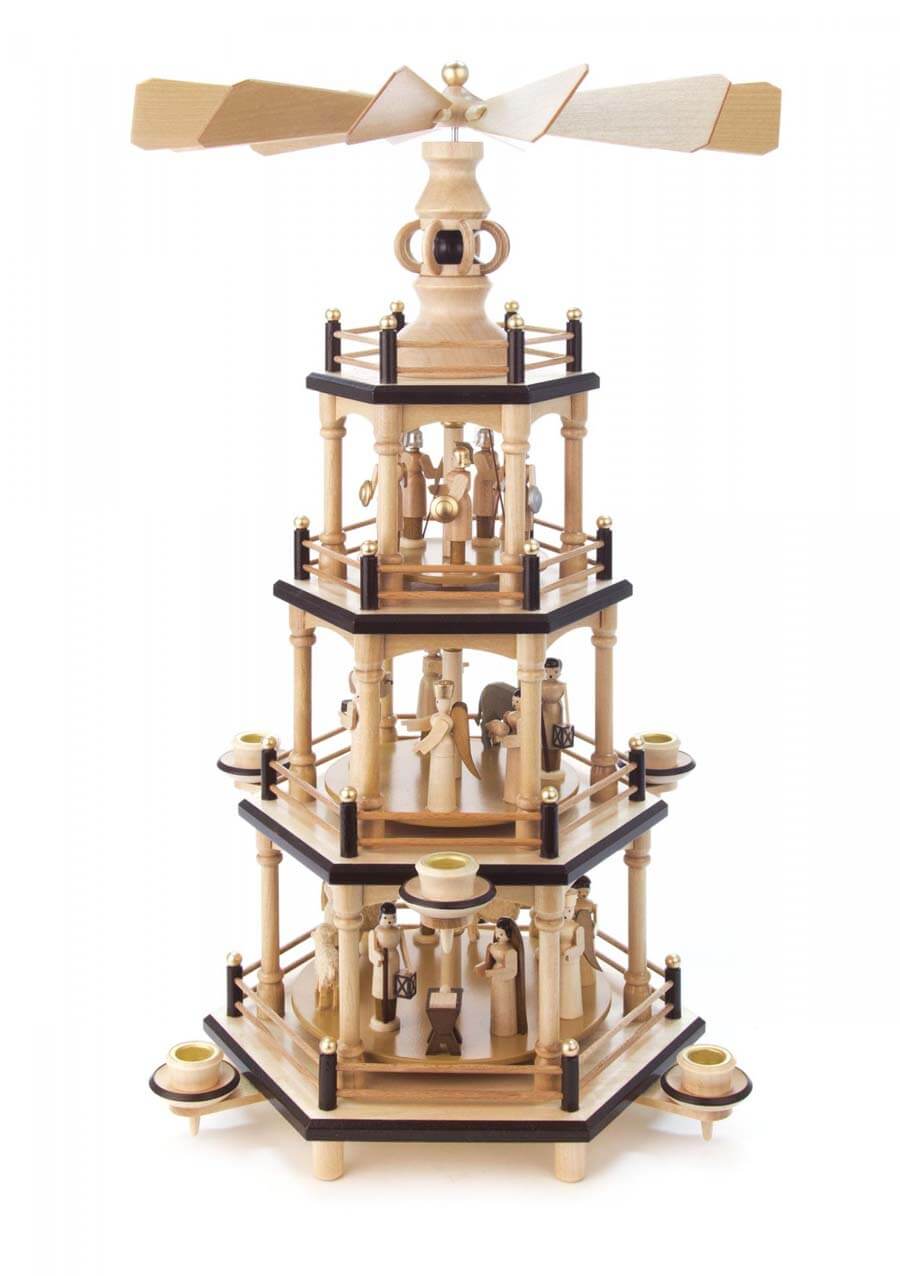 Christmas Pyramids (Carousel) – Fehrenbach Black Forest Clocks and ...