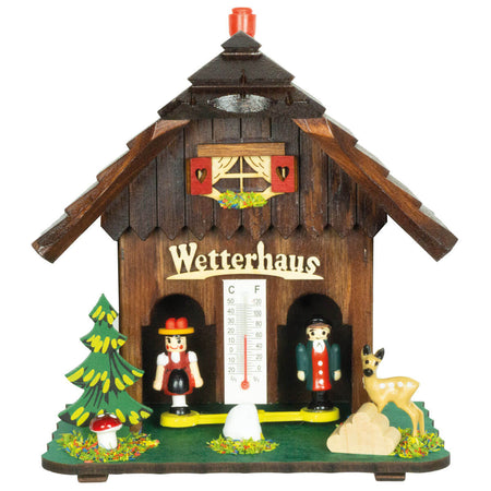 Weather Houses – Fehrenbach Black Forest Clocks and German Gifts