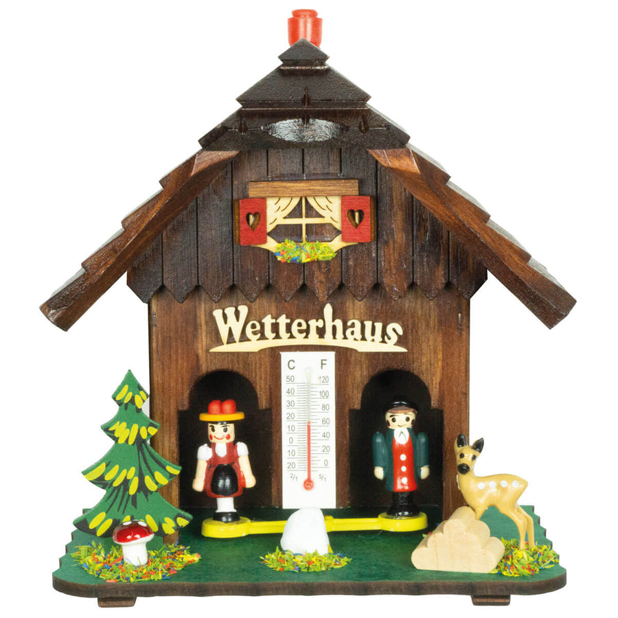 Weather Houses – Fehrenbach Black Forest Clocks and German Gifts