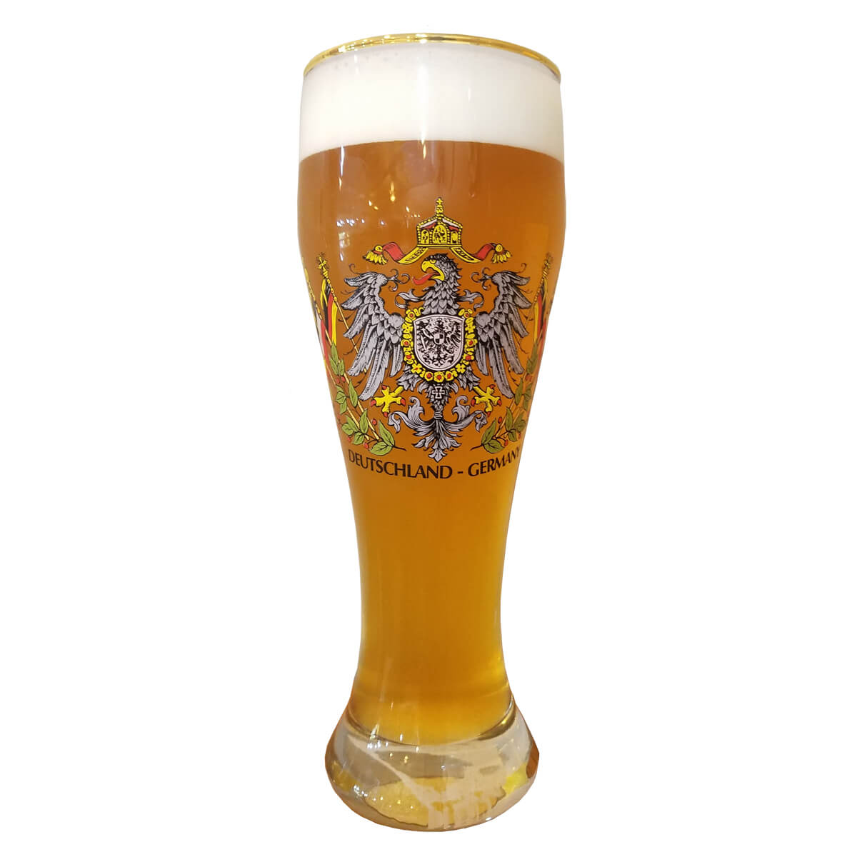 Wheat Beer Glass - Germany – Fehrenbach Black Forest Clocks and German ...
