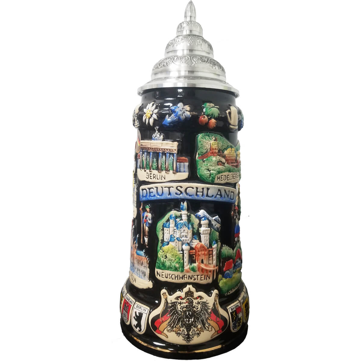 Authentic German Beer Steins – Page 4 – Fehrenbach Black Forest Clocks ...
