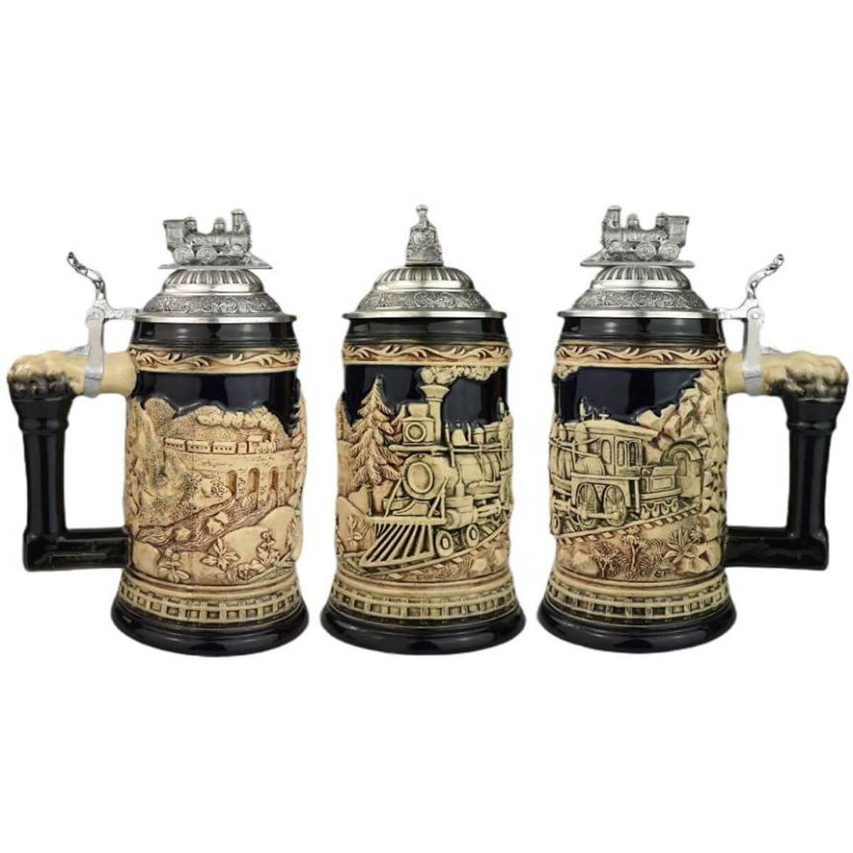 Authentic German Beer Steins – Page 6 – Fehrenbach Black Forest Clocks ...