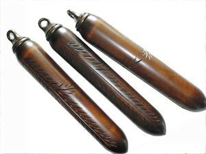 Wooden Weights - Set of Three 1500 – Fehrenbach Black Forest Clocks and ...