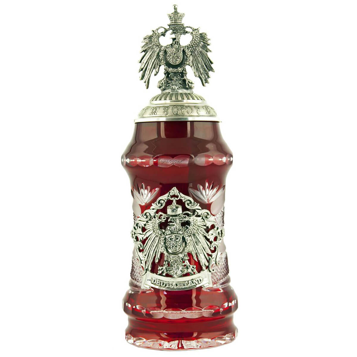 German Beer Stein - Lord of Crystal - Red .5L – Fehrenbach Black Forest ...