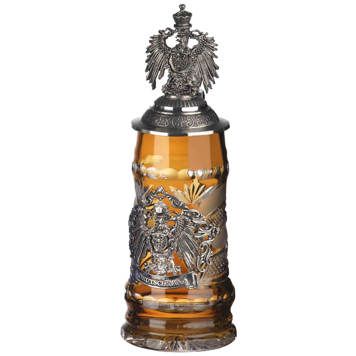 German Beer Stein - Lord of Crystal - Amber .5L – Fehrenbach Black ...